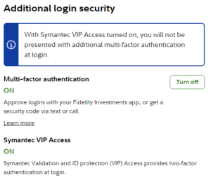How Clients Can Set Up Dual Factor Authentication at Fidelity - Mission ...